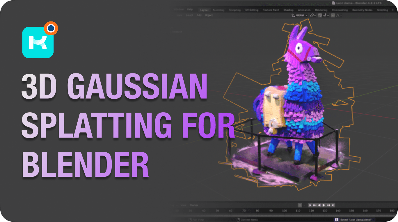 3D Gaussian Splatting Render Addon Release - KIRI Engine