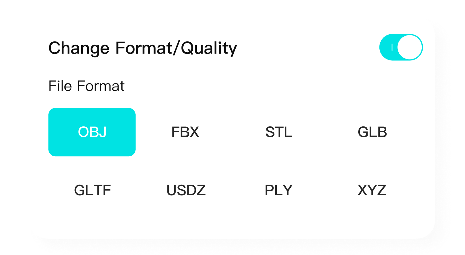 3D Export Formats - KIRI Engine